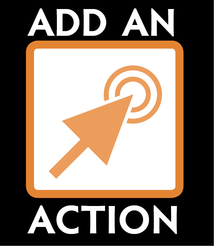 add an action button with background – Join us in saying NO