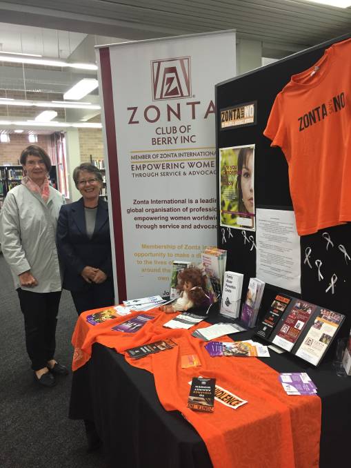 Zonta Club of Berry Inc passionately spreads anti-violence message to ...