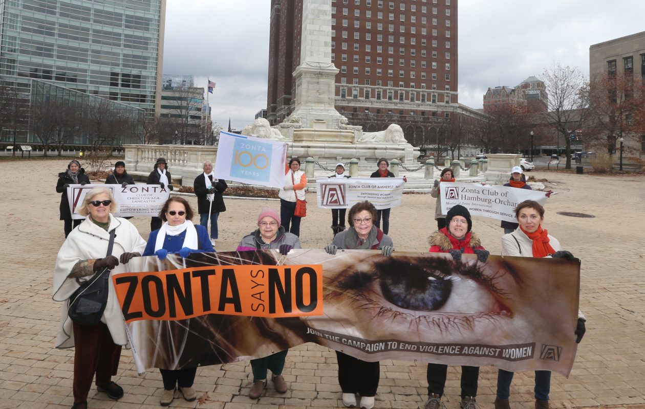 New York Zonta clubs work to bring awareness to violence against women ...