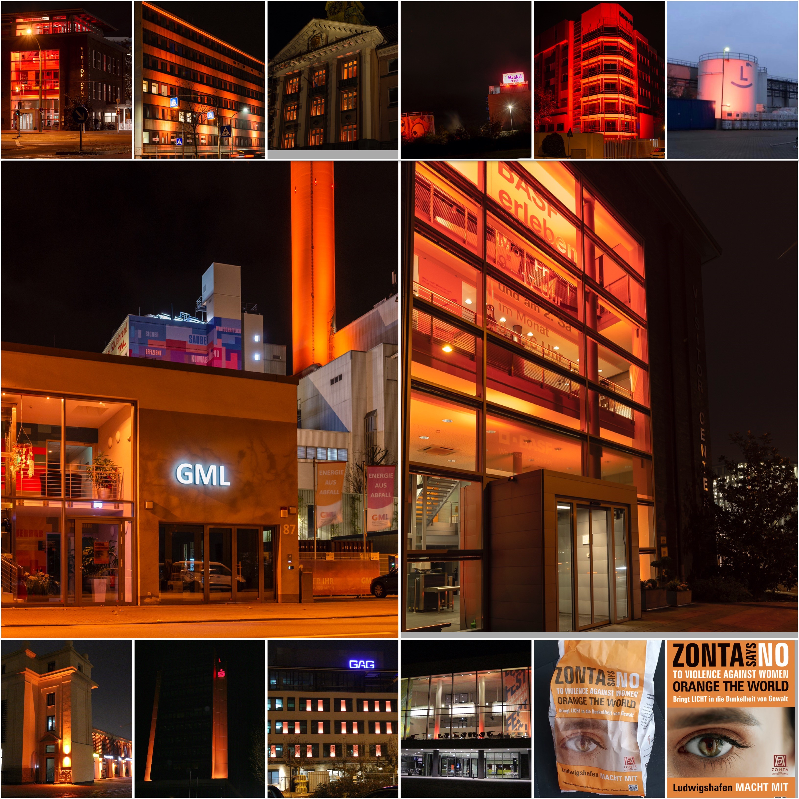 German Zonta clubs unite to cover country in orange light – Join us in ...