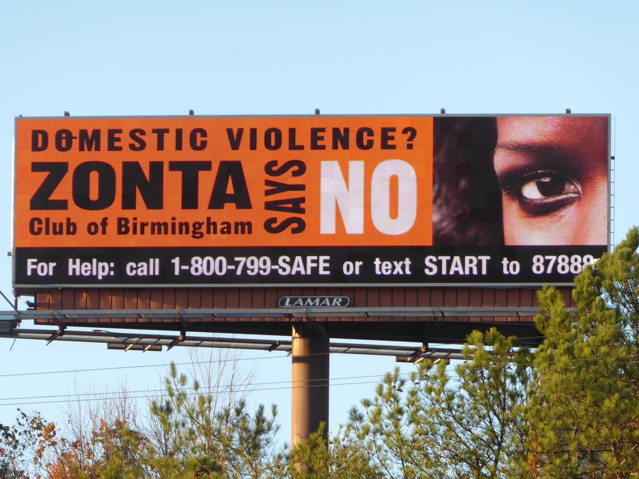 Zonta Club of Birmingham offers a message of hope on its Zonta Says NO ...