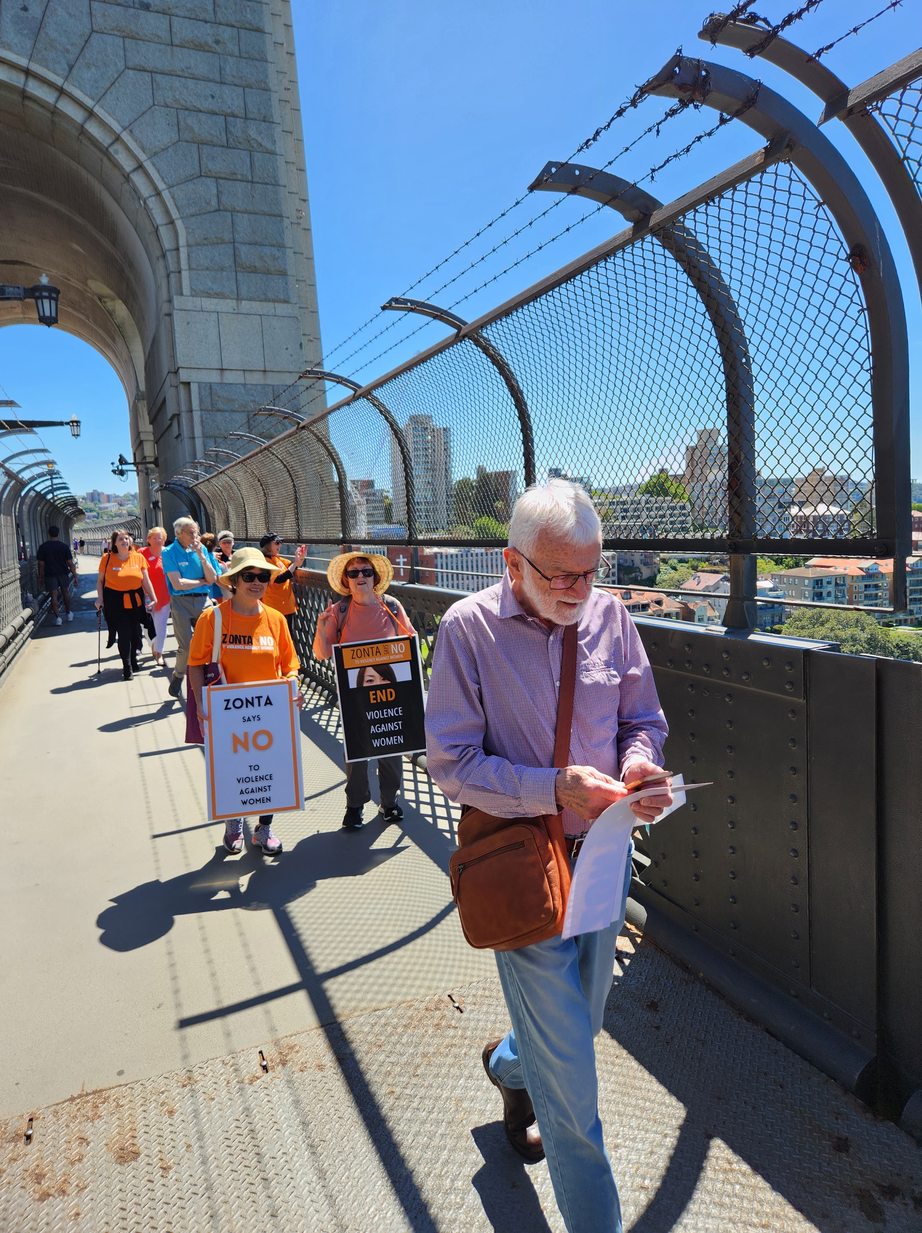 Zonta Club of North Sydney is walking for women – Join us in saying NO
